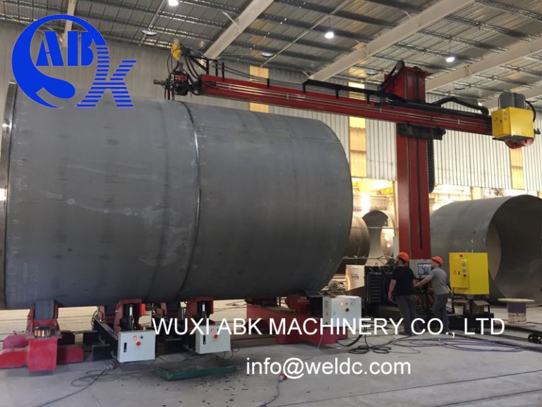 Wind Tower Welding Line – welding rotator, pipe welding rotator,rotary ...