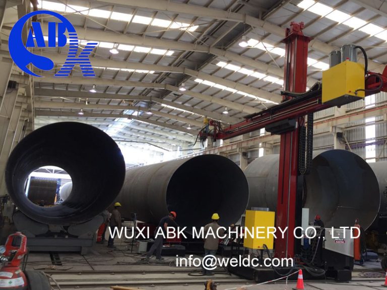 Wind Tower Welding Line – welding rotator, pipe welding rotator,rotary ...